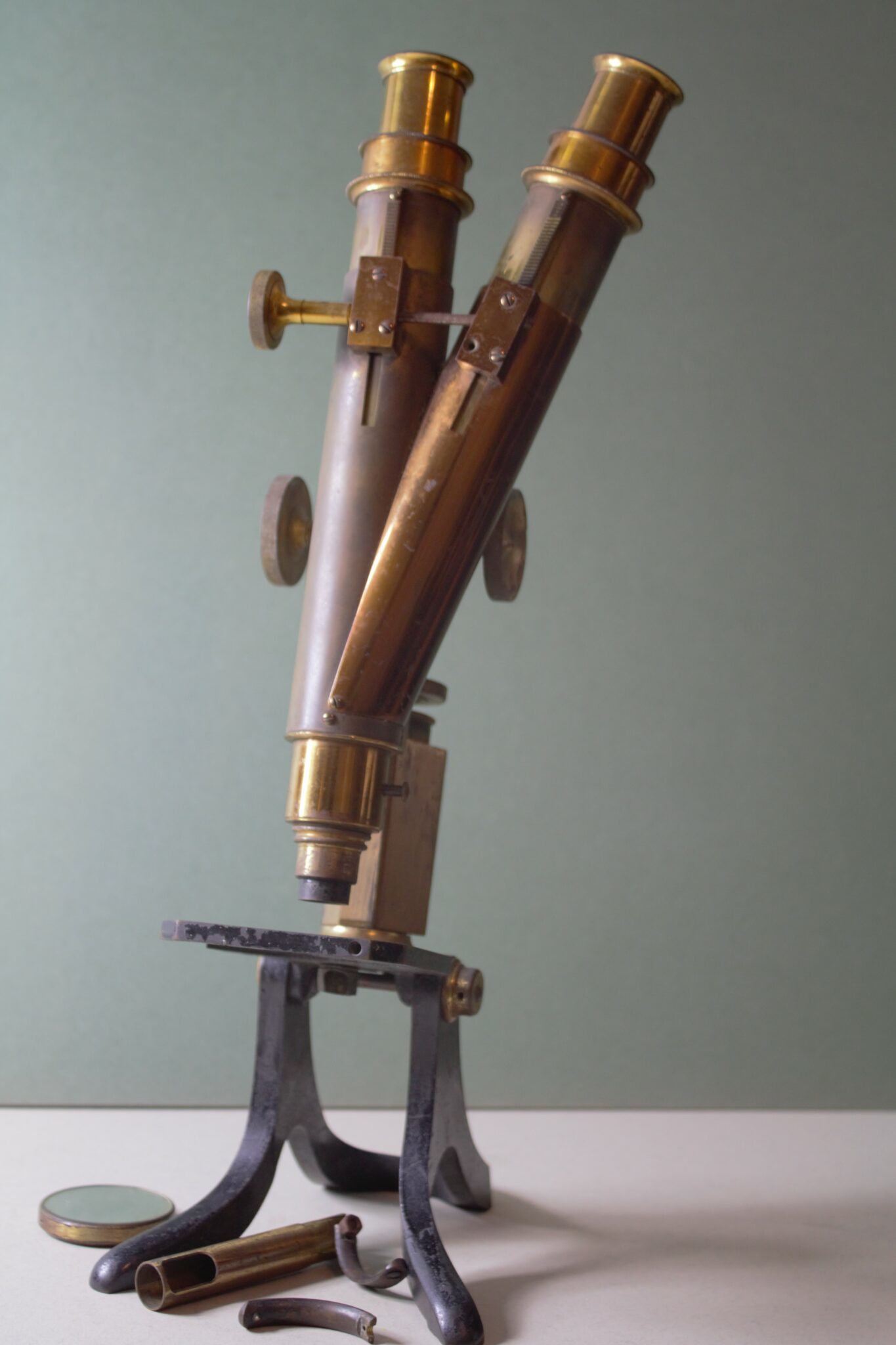 Henry Crouch Binocular – Brass & Glass
